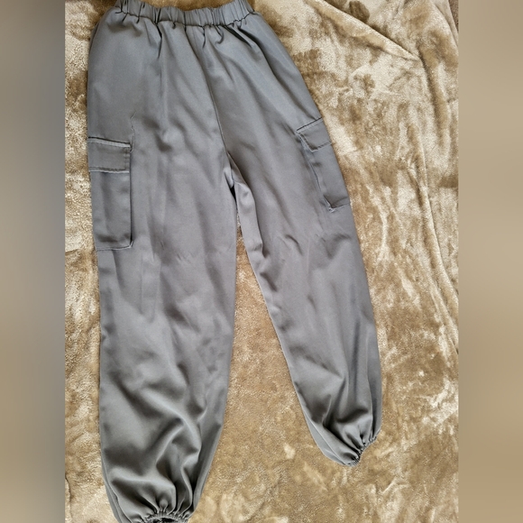 SHEIN | Pants & Jumpsuits | Shien Gray Cargo Jogger Pants | Poshmark